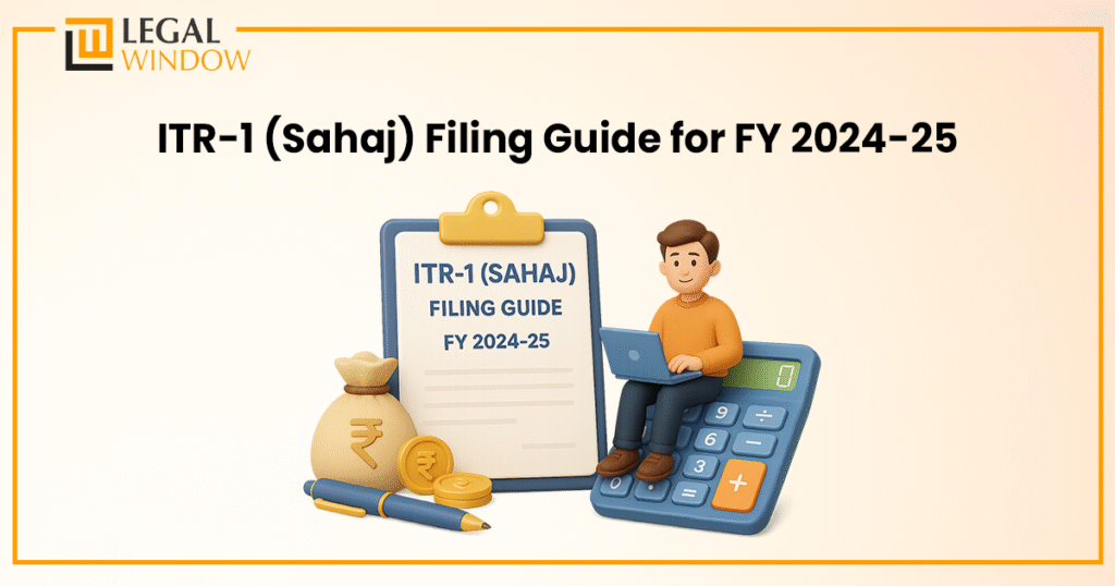 ITR-1 (Sahaj) Filing Guide for FY 2024-25: Who Should File & How to E ...